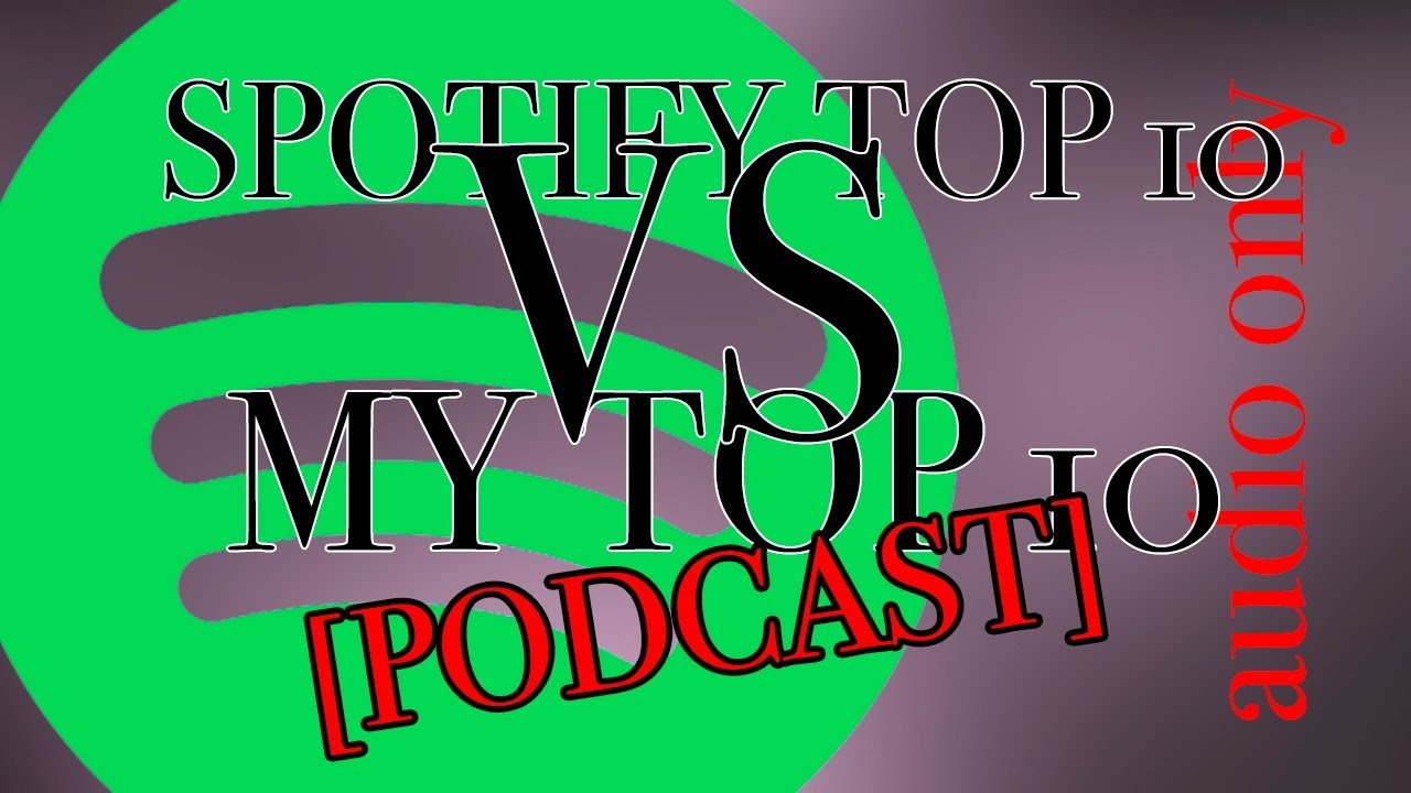 Spotify Year in Review VS My Top 10 Songs [Podcast] | NO VIDEO