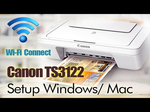 Canon TS3122 Printer WiFi Setup | Canon Ij Setup Download Drivers