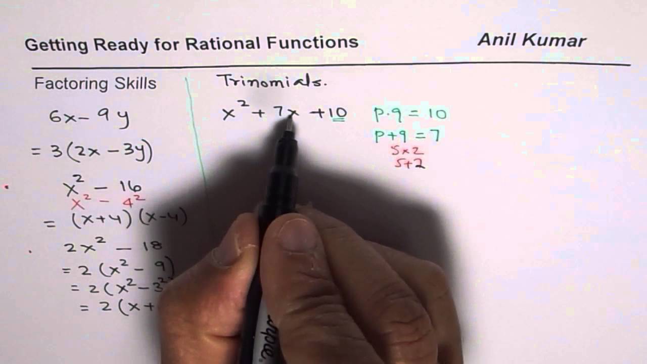 Factor Review with Variety of Examples