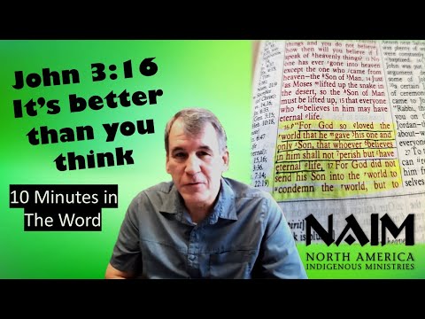 John 3:16 (11)- The key to spiritual life and blessing is the phrase 'in Christ'
