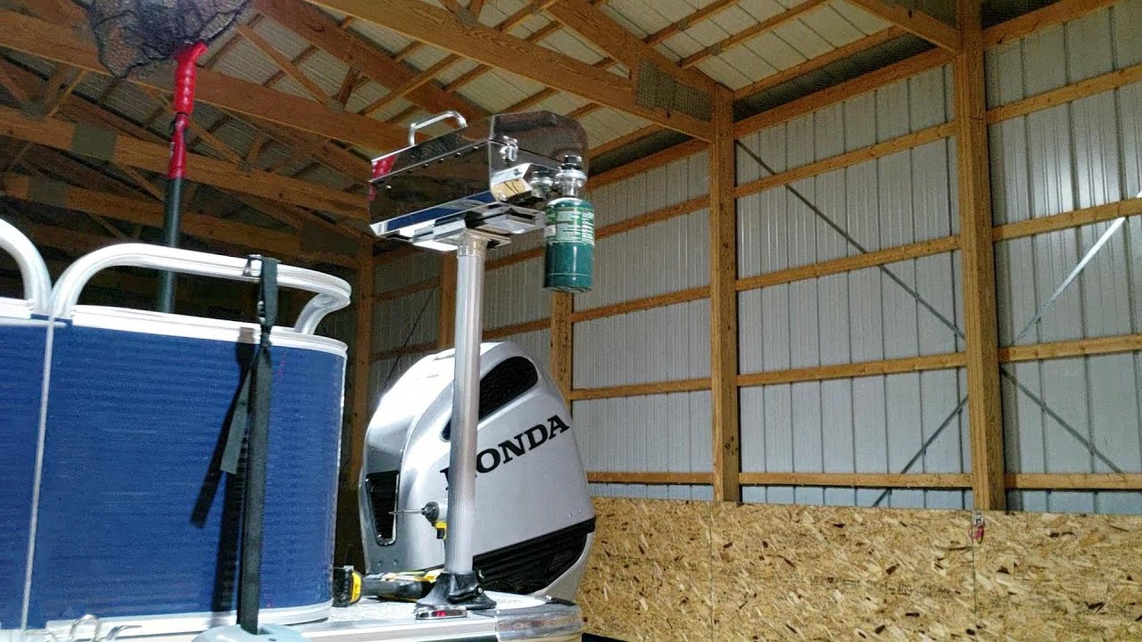 Easy Install Kuuma Grill on Pontoon