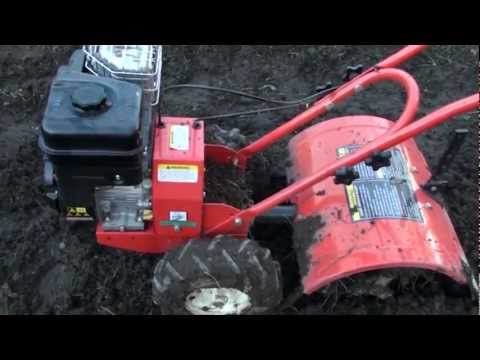How to use a tiller or rotary hoe in the backyard