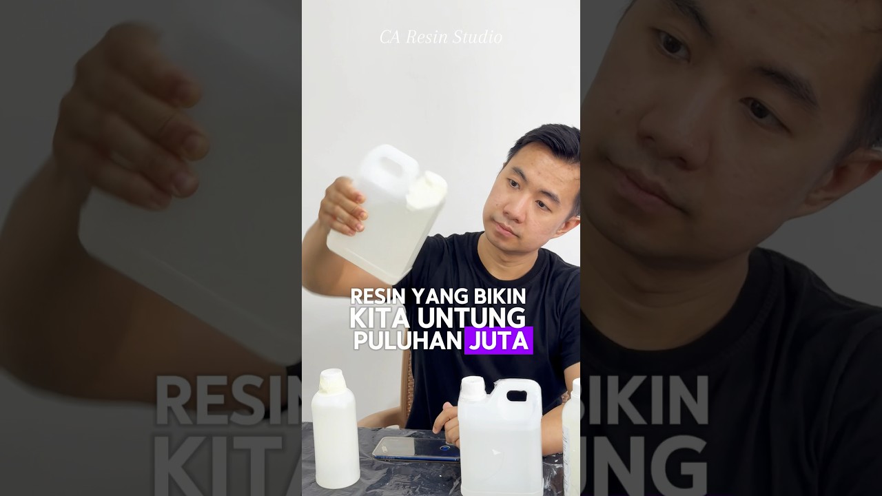 Types of Resin That Make Us Tens of Millions of Rupiah in Profit in Resin Art