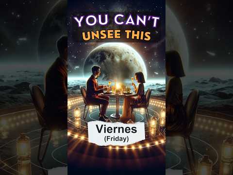 📅 Easy Memory Trick to Remember Friday in Spanish - Viernes #learnspanish