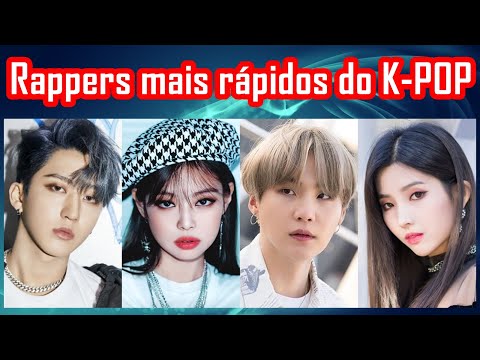 K-POP Rappers mais rápidos