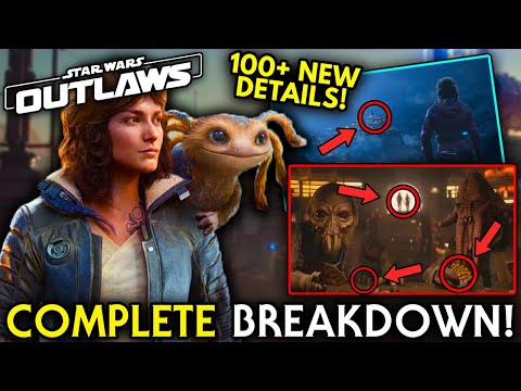 Star Wars Outlaws World Premiere Trailer COMPLETE Breakdown! | 100+ HUGE New Details!