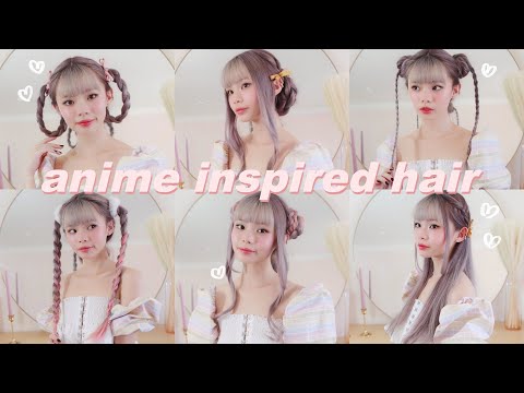 cute & easy anime inspired daily hairstyles π³ππ (paradise kiss, cardcaptor sakura, fruits basket)