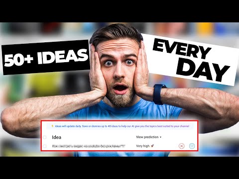 THIS TOOL GENERATES 50+ VIRAL YOUTUBE VIDEO IDEAS DAILY