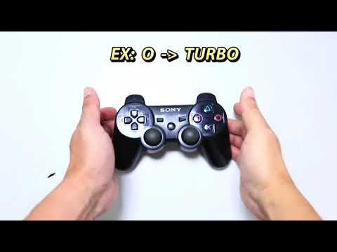 【Brook Converter】How to Set Turbo on Brook Converter with PS3 Controller