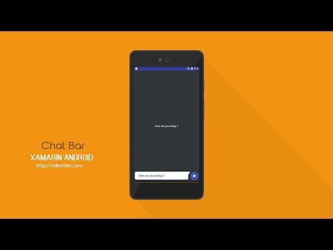 Learn Xamarin Android Tutorial Chat Bar - Mind Luster