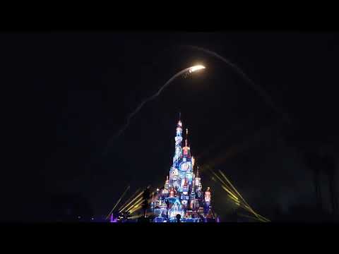 HK Disneyland Momentous fireworks - Aladdin