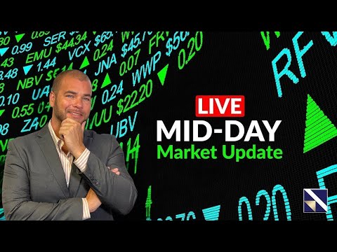 🔴[LIVE] Bulls Rally to Start the Week!! - Mid-Day Market Update - LIVE Stock Analysis!!