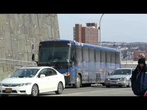 CDTA NX Bus: NIS D4500CT 327 at Madison Av/Eagle St