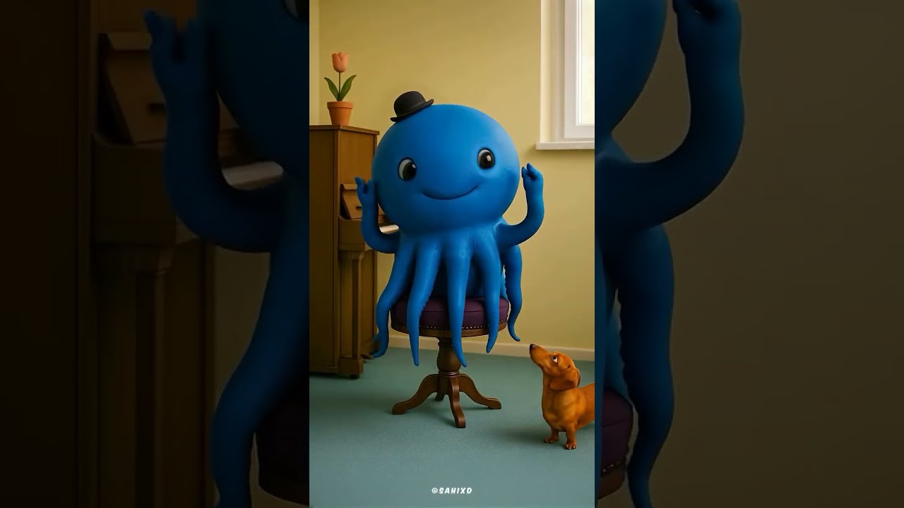 Cute penguin  AURA / Ai short