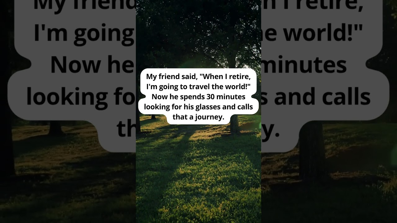 Retirement Goals and Reality #fyp #memes #comedy #trending #jokes #funny