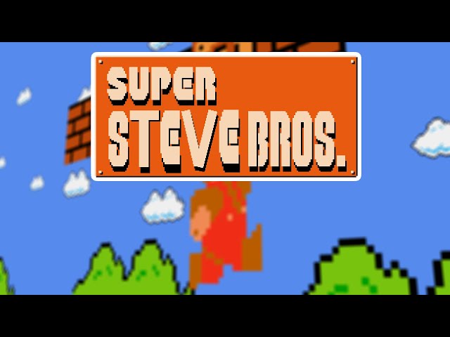 Super Steve Bros Minecraft Map