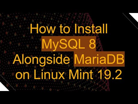 How to Install MySQL 8 Alongside MariaDB on Linux Mint 19.2