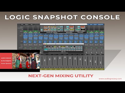 Logic Mixer Snapshot Console v2 Released (with Next-Gen Tools) - Gearspace