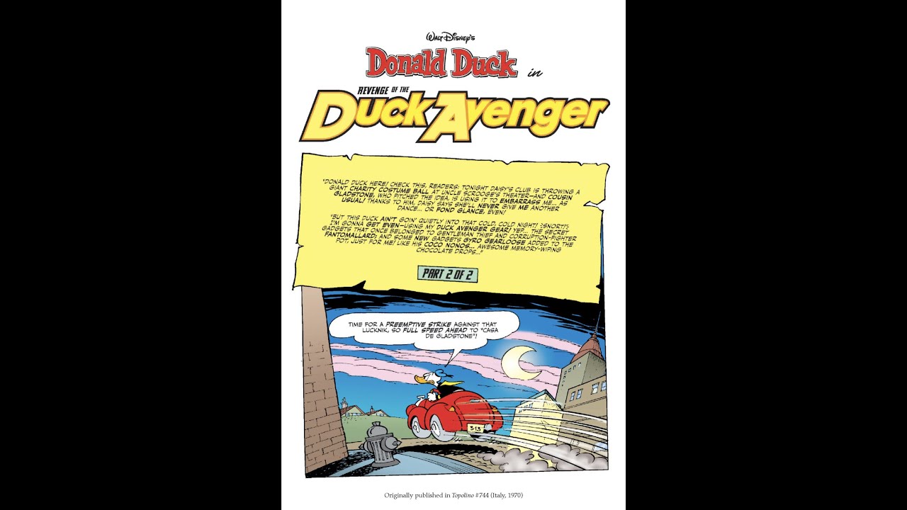 Revenge of the Duck Avenger Pt. 2 (Paperinik Comic Dub) - Guido Martino