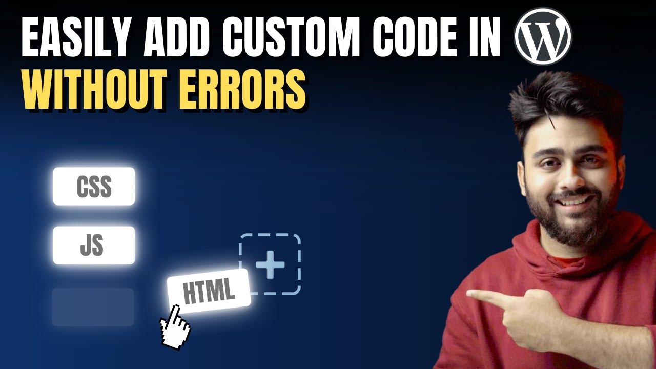 Easily Add Custom Code in WordPress (NO CODING)