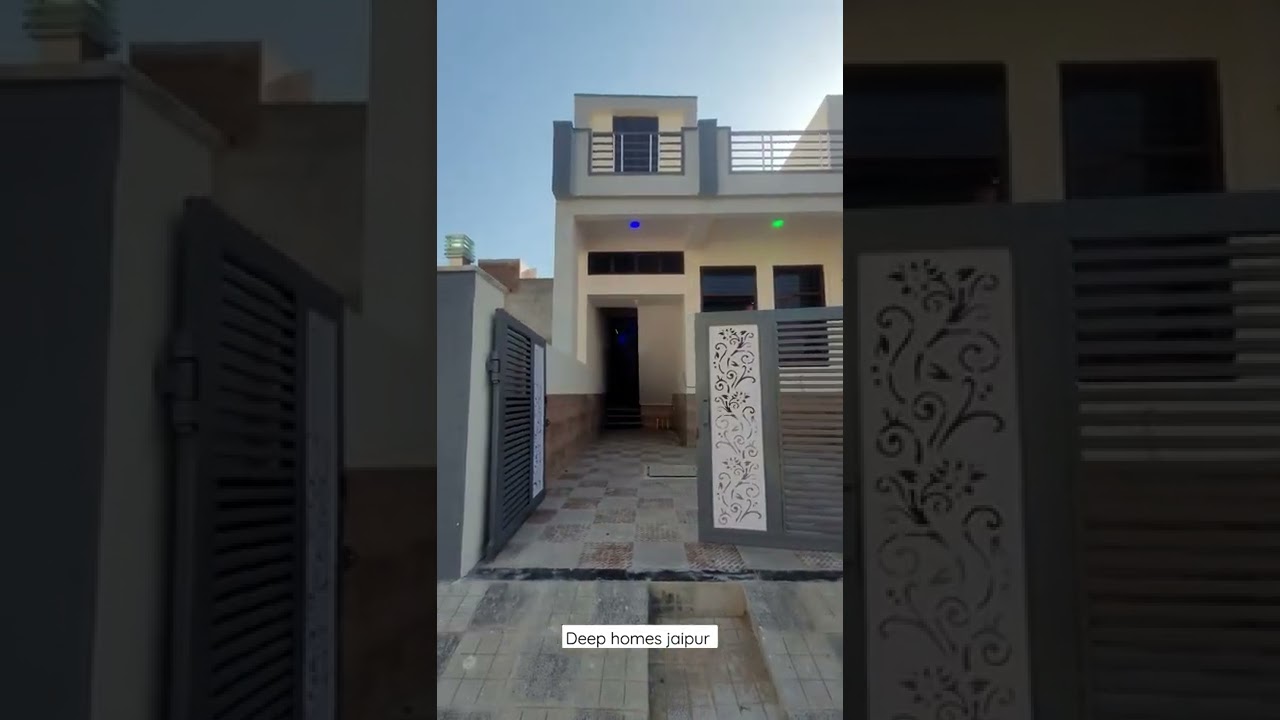 15 ft front single story House elevation design