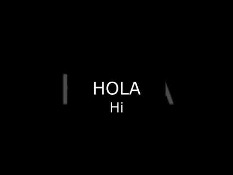 Hi in Spanish