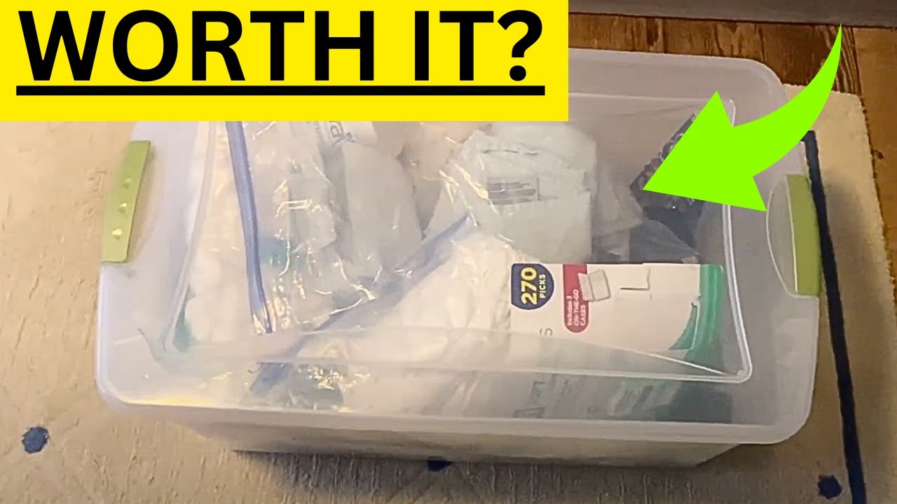 Sterilite Stackable Clear Storage Bin with Lid - Quick Review