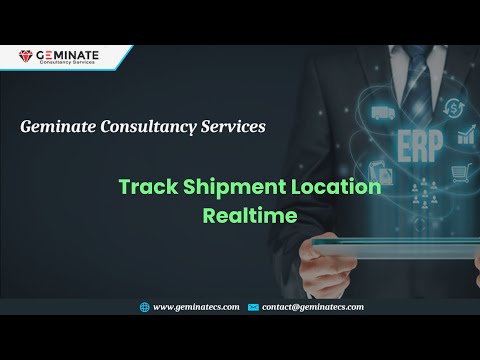 How to Track Shipment Location Realtime using Google Map ? [ www.geminatecs.com ]