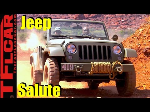 Jeep Celebrates 75-Years with the WWII Salute Concept Wrangler at the 2017 Easter Jeep Safari