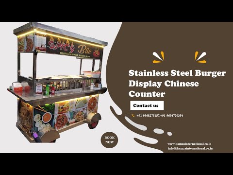 Fast Food Carts - Steel Thela Manufactur Manufacturer from Agra