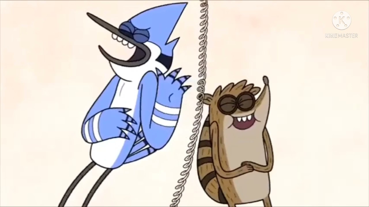 Mordecai & Rigby Prank Call Blue (Regular Show & Dick Figures Crossover)