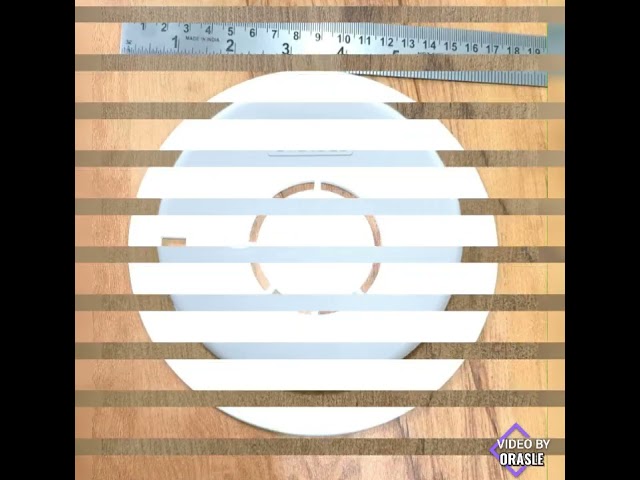 Pvc Round Sheet - Modular Ceiling Fan Plate Manufacturer from Rajkot