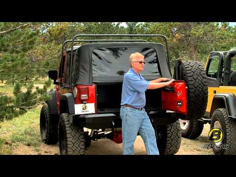 Bestop HighRock 4x4 Tire Carrier Review