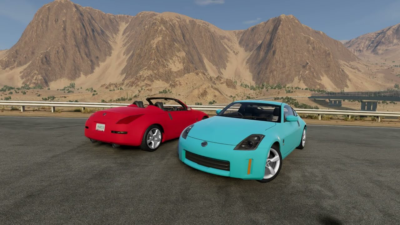 350z by Frazer with better 350z sound mod 1.69420 - BeamNG.drive