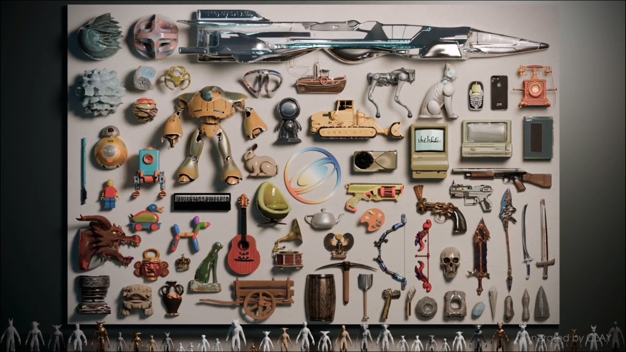 [SIGGRAPH 2024]CLAY: A Controllable Large-scale Generative Model for Creating High-quality 3D Assets