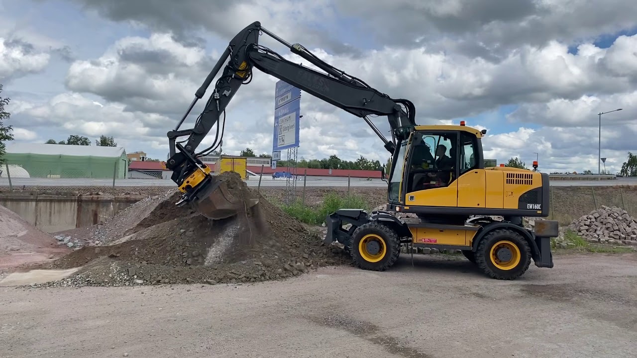 Hjulgrävmaskin Volvo EW160C