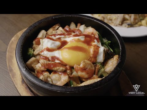 The Bibimbap Stone Bowl That Surprises Diners at Purple Sushi Bar | What's On The Menu | Very Local