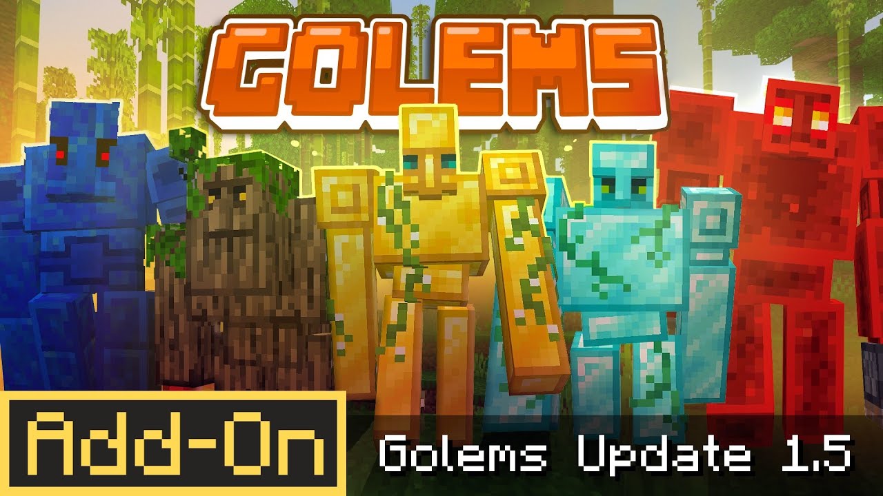 Golems Add-On 1.5 Trailer