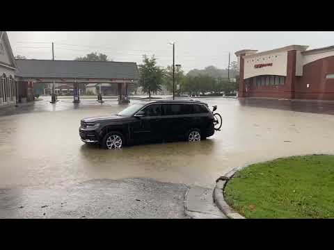 Strong storms cause flooding in Georgia with up to 12 inches of rain in spots
