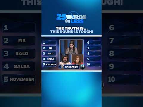 $10K is on the line! Watch to the end to find out if they take home the big prize! #25wordsorless