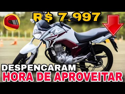 5 Motos que DESPENCARAM DE PRECO NA FIPE 2025 | DEU a louca na FIPE 🔥