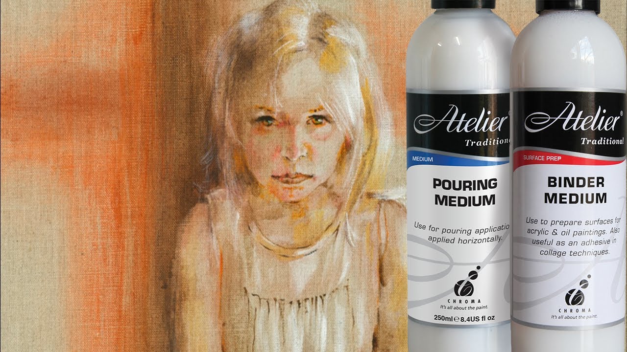 Tricia Reust | Atelier Binder and Pouring Medium demo - Intro