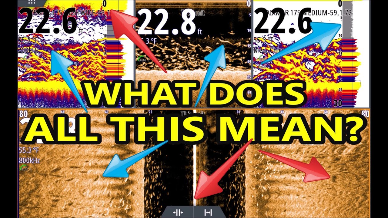Sonar for Dummies! Fish Finder Explained! GETTING MORE ADVANCED! Beginners and Pros (L8)