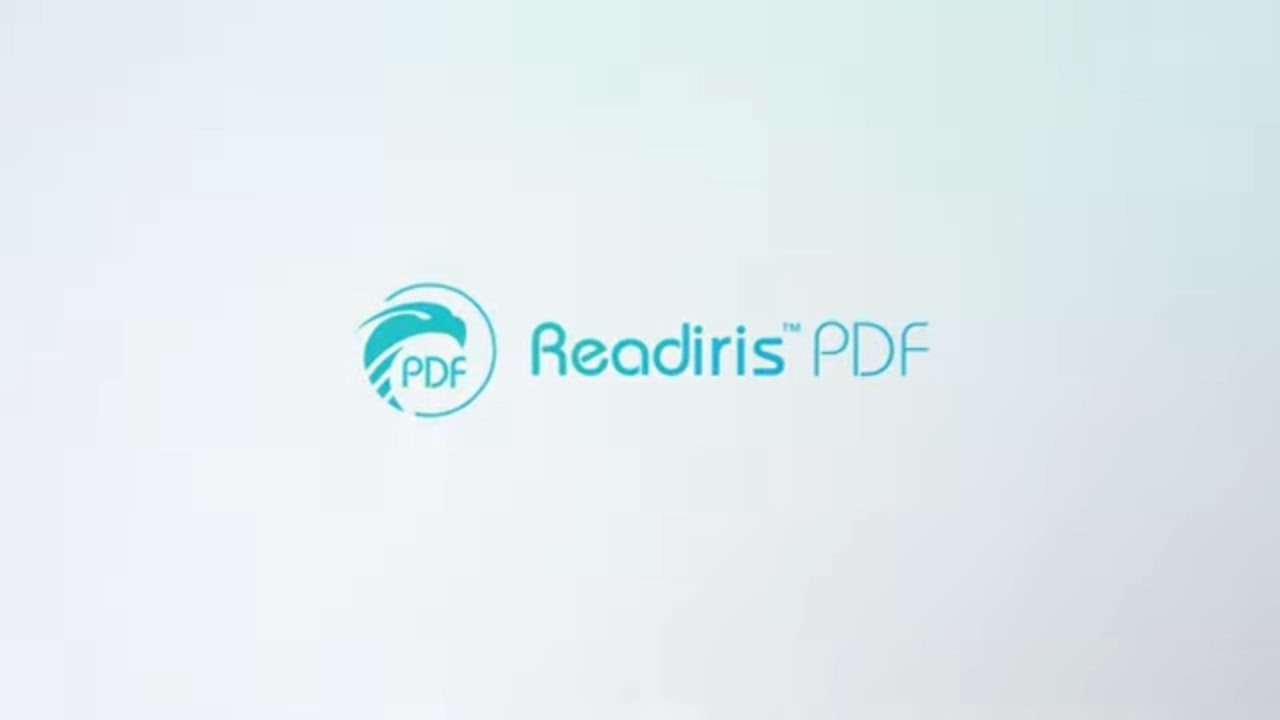 Readiris PDF - Professional PDF at an affordable price