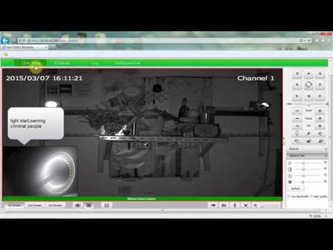 Tiandy 3MP IP Camera Instruction: Dual light