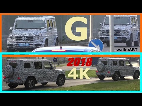 2018 Mercedes-Benz G-Class Spotted in Pair, Biggest Waste of Camouflage ...