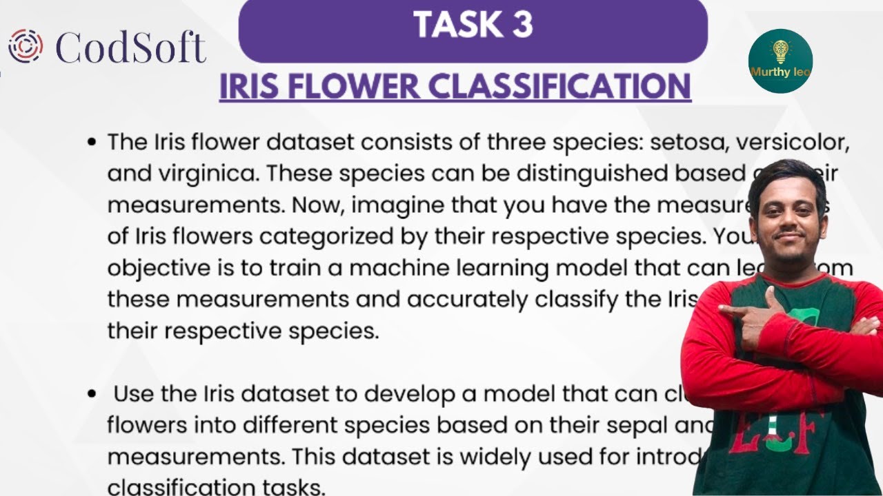 IRIS FLOWER CLASSIFICATION PROJECT BASED ON DATA SCIENCE | CODSOFT |DATA SCIENCE INTERNSHIP |TASK 3|