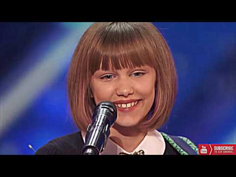 Grace VanderWaal Playing Ukulele With an Original Song - America's Got Talent 2016