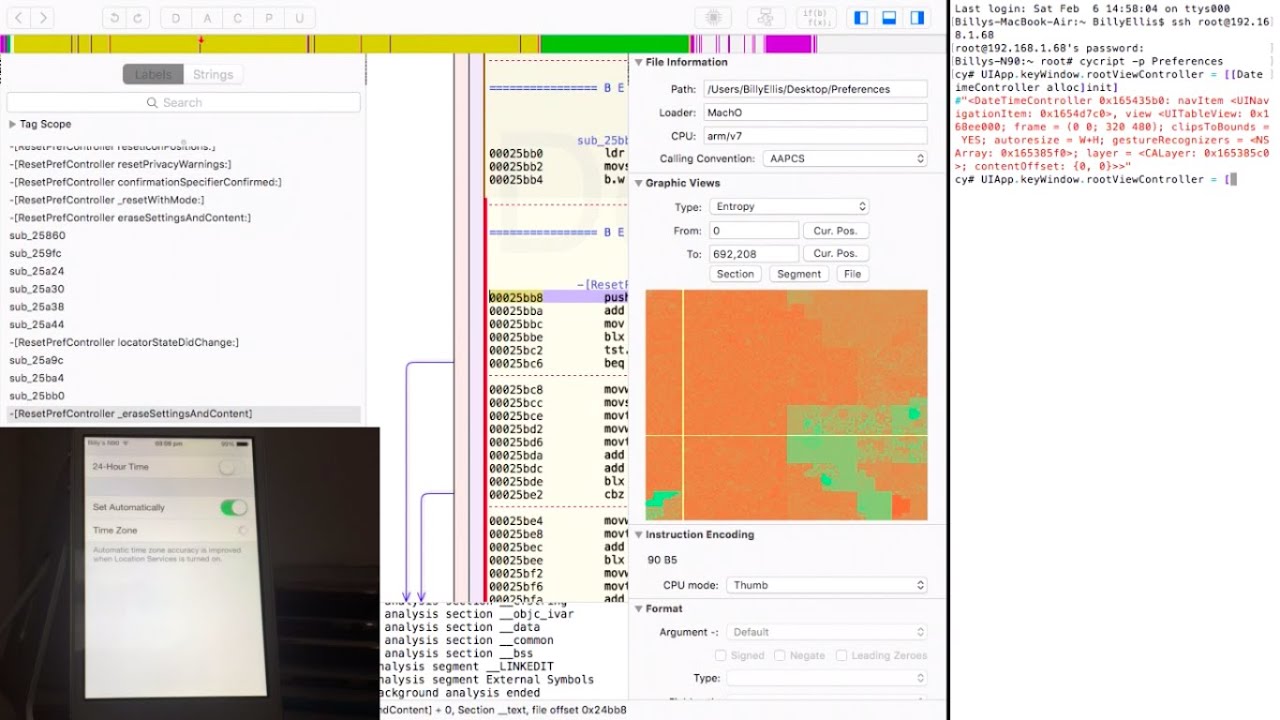 iOS Hacking Basics - Reverse Engineering iOS Apps & Runtime Modification Tutorial