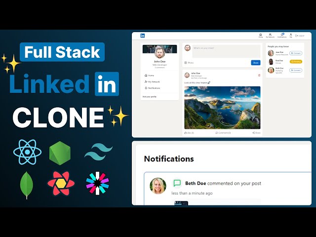 Building a Full Stack LinkedIn Clone with React and Node.js | Galaxy.ai | Galaxy.ai